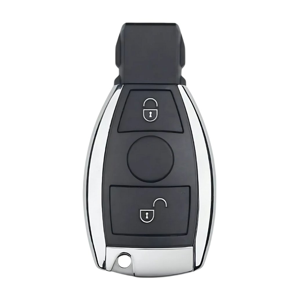 Chave Completa Mercedes 433 Mhz 2 Botões